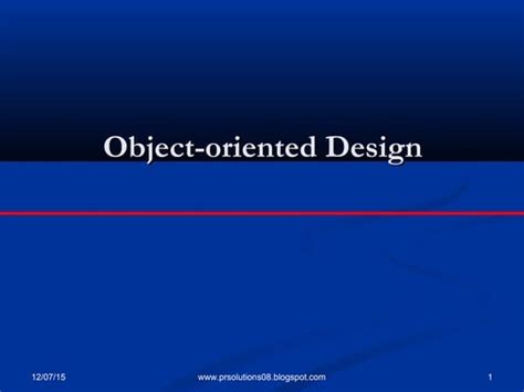 Lec 1b Intro To Object Oriented Programming Language Ppt