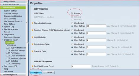 How To Configure Lldp Med On The Sx300 Cisco Community