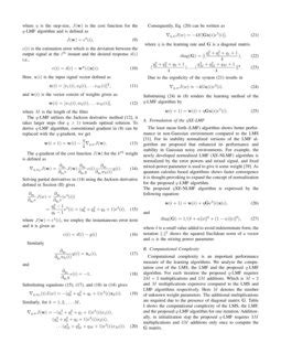 Q LMF Quantum Calculus Based Least Mean Fourth Algorithm DeepAI