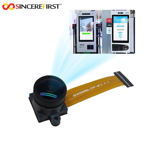 fixed focus wide angle 130 degree ov2640 dvp camera module esp32