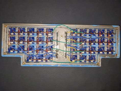 my second handwired board the scotto34 extended to 36 keys r