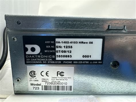 Daktronics Venus 7000 Dmp 7000 Read The Description Please For Sale Online Ebay