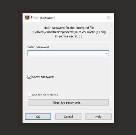 Zip Password Protect Guide How To