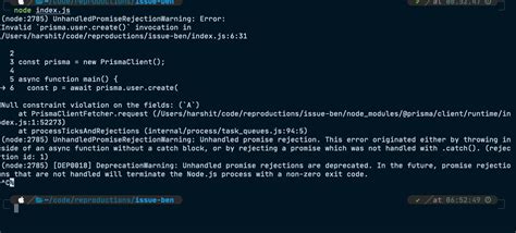 passing empty array to connect leads to a nullconstraintvioliation · issue 648 · prisma prisma