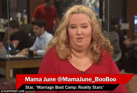 Mama June Reveals She And Sugar Bear Arent Having Sex Ahead Of Marriage Boot Camp Daily Mail