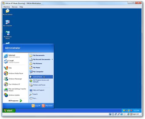 Install XP Mode With VirtualBox Using The VMLite Plugin