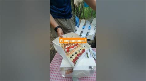 Донёс рюкзак 18 кг и боксы с едой #видео #еда #поход #челлендж #юмор ...