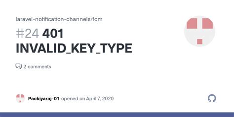 Invalid Key Type Issue Laravel Notification Channels Fcm