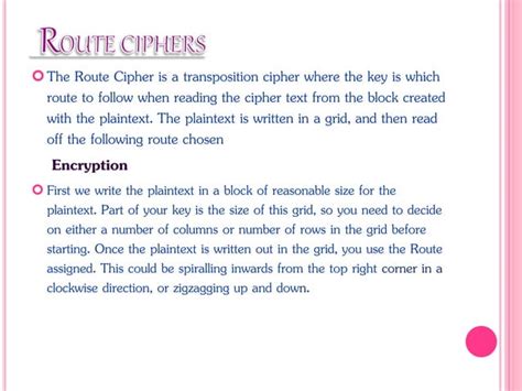 Introduction To Cryptography And Types Of Ciphers Pptx Programming Languages Computing