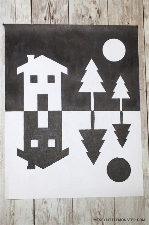 Positive And Negative Space In Art Messy Little Monster