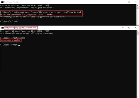 runas windows privilege escalation juggernaut sec