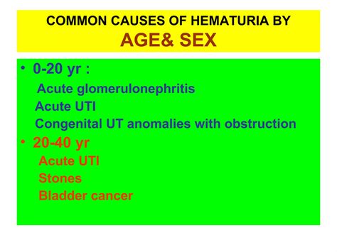 Hematuria Ppt