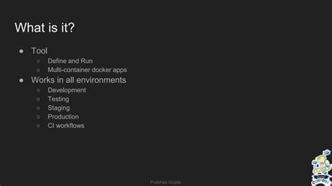 Introduction To Docker Compose Ppt