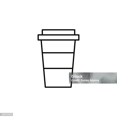 음료 커피 아이콘입니다 음식 아이콘의 요소입니다 웹사이트 디자인 및 개발 응용 프로그램 개발에 대 한 얇은 라인 아이콘 프리미엄 아이콘 0명에 대한 스톡 벡터 아트 및 기타