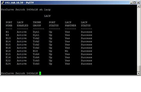 Issues With LACP Trunks On HP Switch Networking Spiceworks Community
