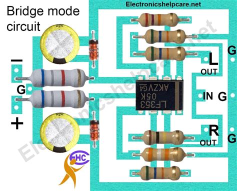 Bridge Amplifier Circuit Diagram Electronics Help Care