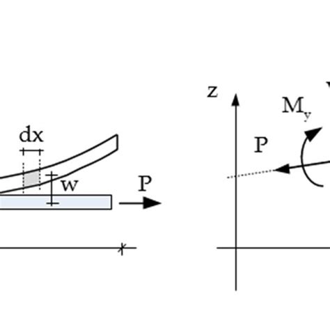 a beam under lateral vibration and axial loading and b differential
