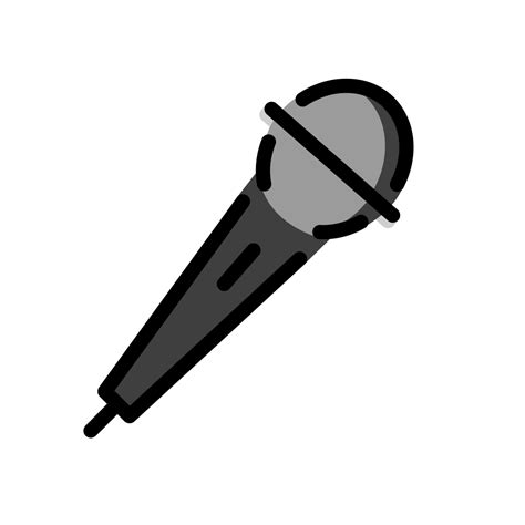 🎤 Microfono Emoji