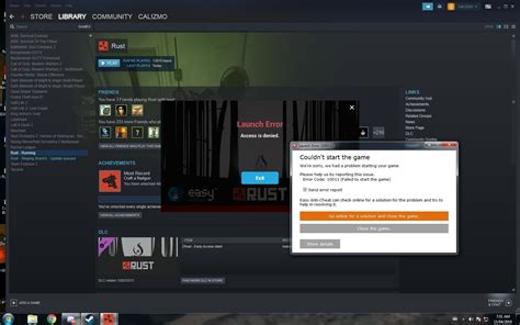Launch Error Access Is Denied Please Help Rplayrust
