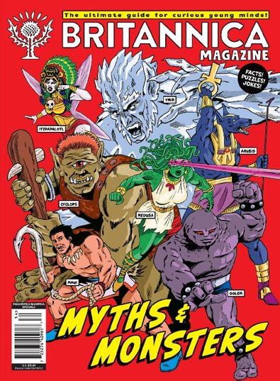 Britannica Magazine Myths And Monsters Digital Subscription
