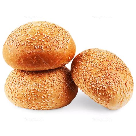 تصویر دوربری نان همبرگر کوچک