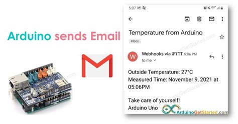 Arduino Send Email Arduino Tutorial