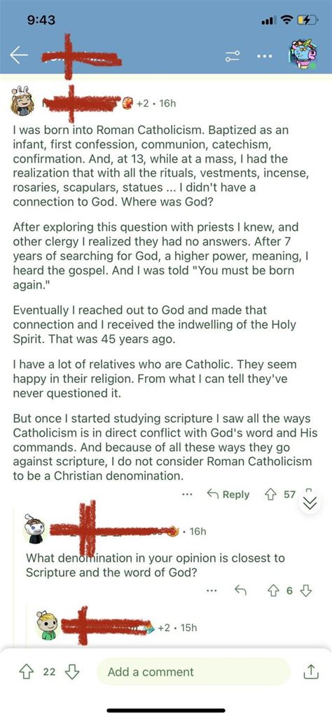 Ah The Infamous Question Are Catholics Real Rexchristian