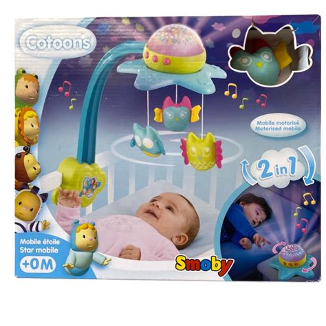 Smoby Cotoons Motorised Star Mobile New In Box