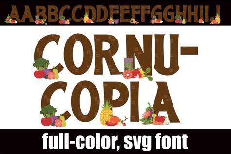 Cornucopia Font Freefontdl New Fonts Creative Font Bundles