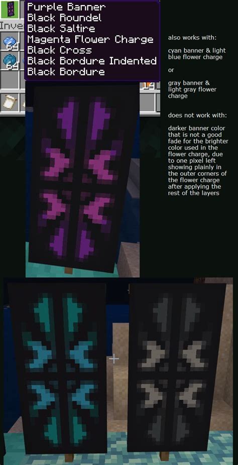 Minecraft Shield Patterns