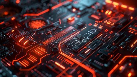 Abstract Depiction Of Cybersecurity Elements Like Digital Locks Shields And Network Nodes