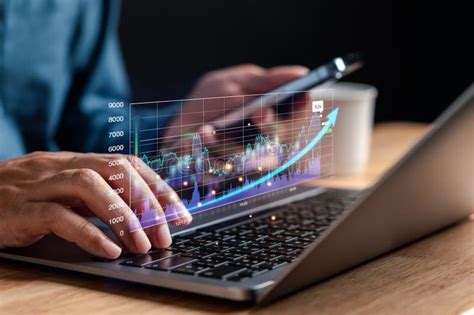 Analyst Working With Computer In Business Analytics And Data Management