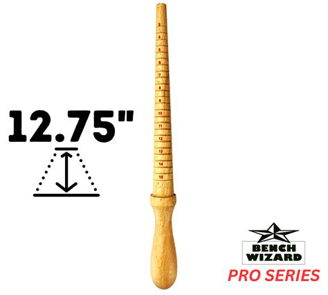 13 Classic Ring Mandrel Sizes 3 15 Marked Half Increment Sizes In Toolusa
