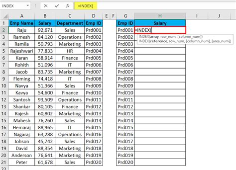 Alternative To Vlookup Index Match And Lookup Function