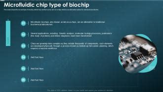 Biochips IT Microfluidic Chip Type Of Biochip Ppt Powerpoint Presentation File Guide PPT Example