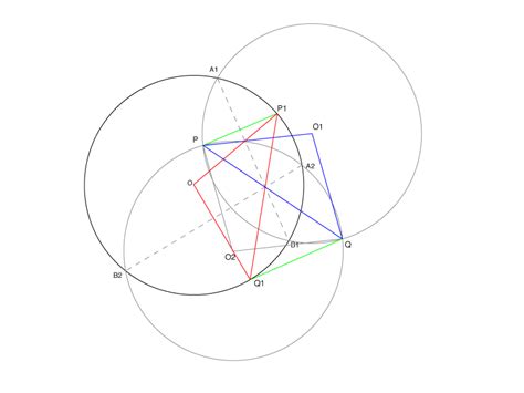 Geometry Prove Existence Of A Circle Mathematics Stack Exchange