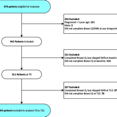 Flowchart Of Patient Selection SWB Sexual Well Being T At Download Scientific Diagram