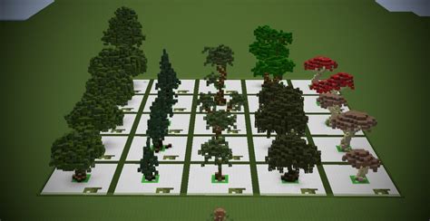 NT Simple Custom Trees Bundle Pack By Ktongminecraft Minecraft Map