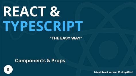 Latest React And Typescript Tutorial 5 Understanding Components