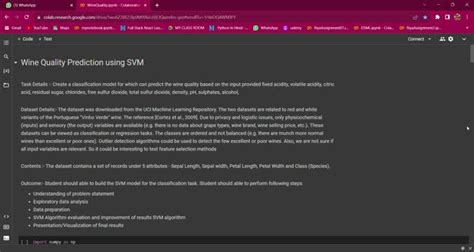 Riya Ravindra Gharad On Linkedin Internship Project Python For Data Science And Machine Learning