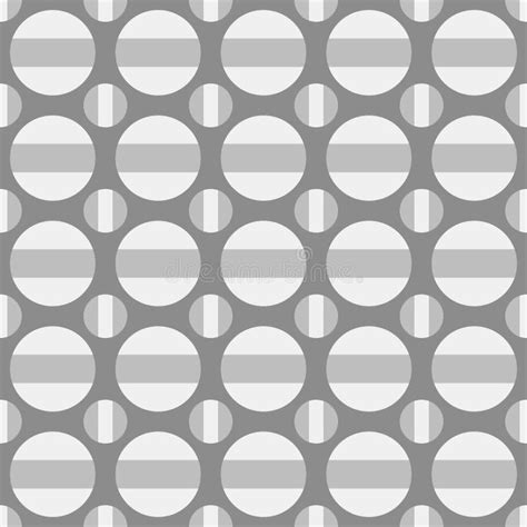 Repeating Circle Pattern Poster Template Set Collection Stock Vector Illustration Of Company