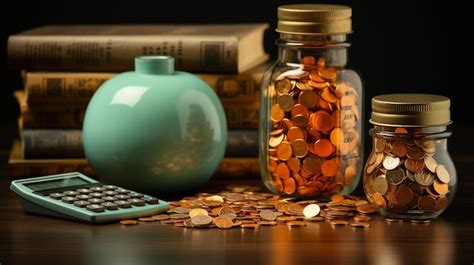 Premium AI Image Calculating Tax Returns