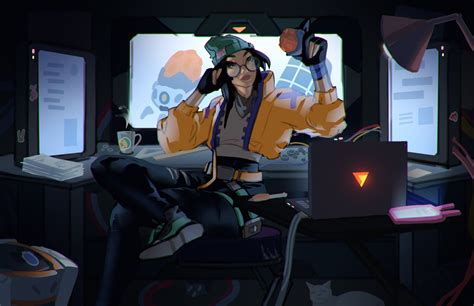 Killjoy Valorant Drawn By Luzdanaee Danbooru