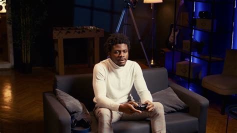 Disappointed African American Gamer Raging Stock Footage Sbv 348777438 Storyblocks