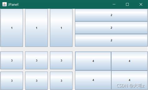 Javagui Jpaneljava中jpanel 如何通过gridlayout设置每个元素的行间距 Csdn博客