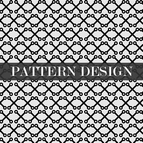 Premium Vector The Word Pattern On The White Background