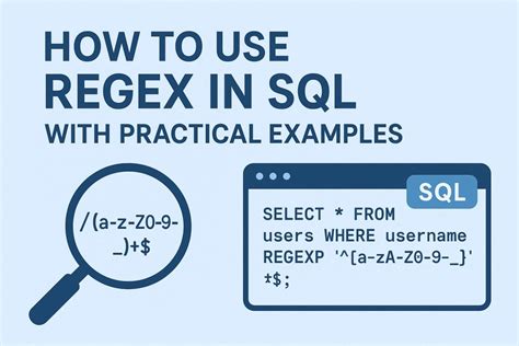 Promoteproject How To Use Regex In Sql With Practical Examples