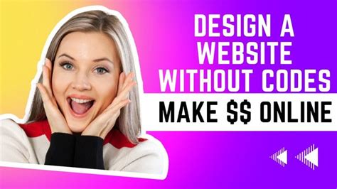 No Code Web Design How To Start Design Websites Without Any Coding In