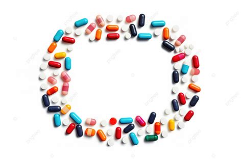 A Frame Made Out Of Medical Drugs Background Missing Background Pill Background Image And