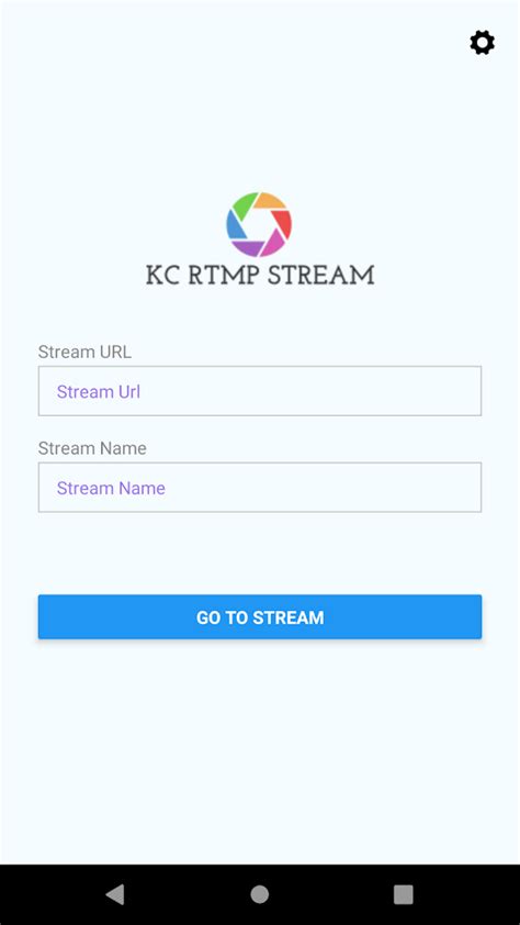 RTMP Stream Android App Kemal CIZOGLU